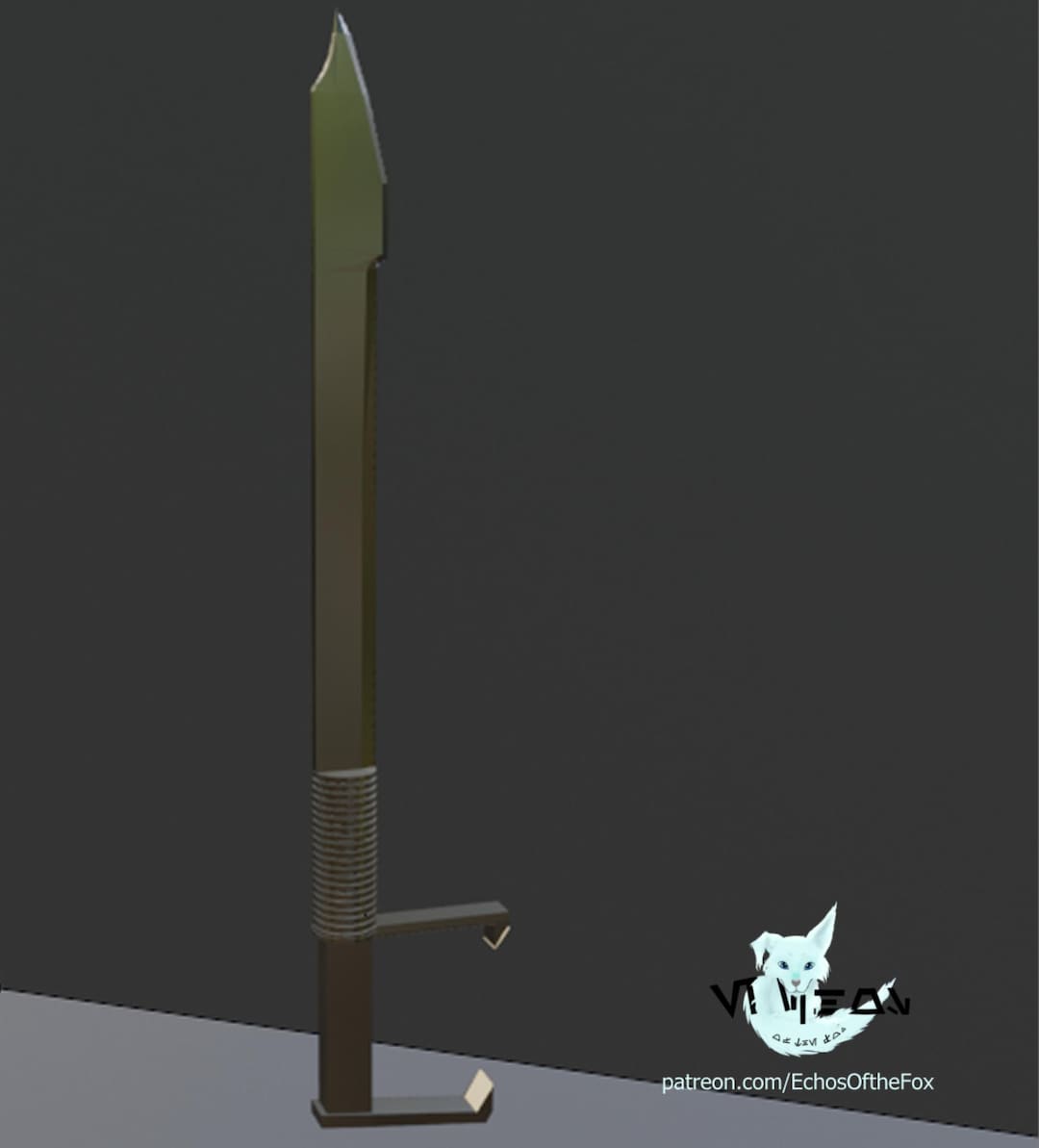 Star Wars, Beskad Sword STL 3D Model File, Cosplay, Decoration ...