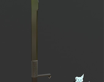 Star Wars, Beskad Sword STL 3D Model File, Cosplay, Decoration ...