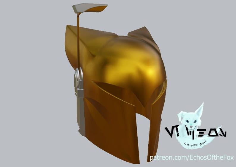 Female, Twi’lek Mandalorian Helmet, Bo-katan Inspired Design, Cosplay ...