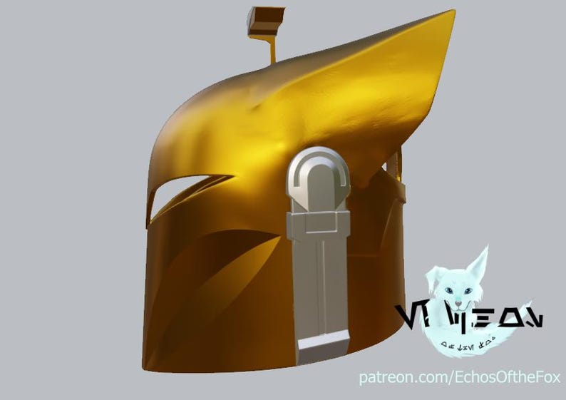 Female, Twi’lek Mandalorian Helmet, Bo-katan Inspired Design, Cosplay ...