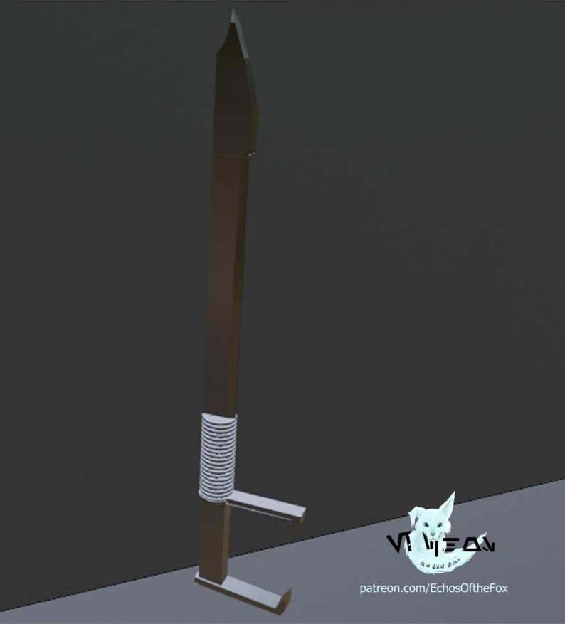 Star Wars, Beskad Sword STL 3D Model File, Cosplay, Decoration ...