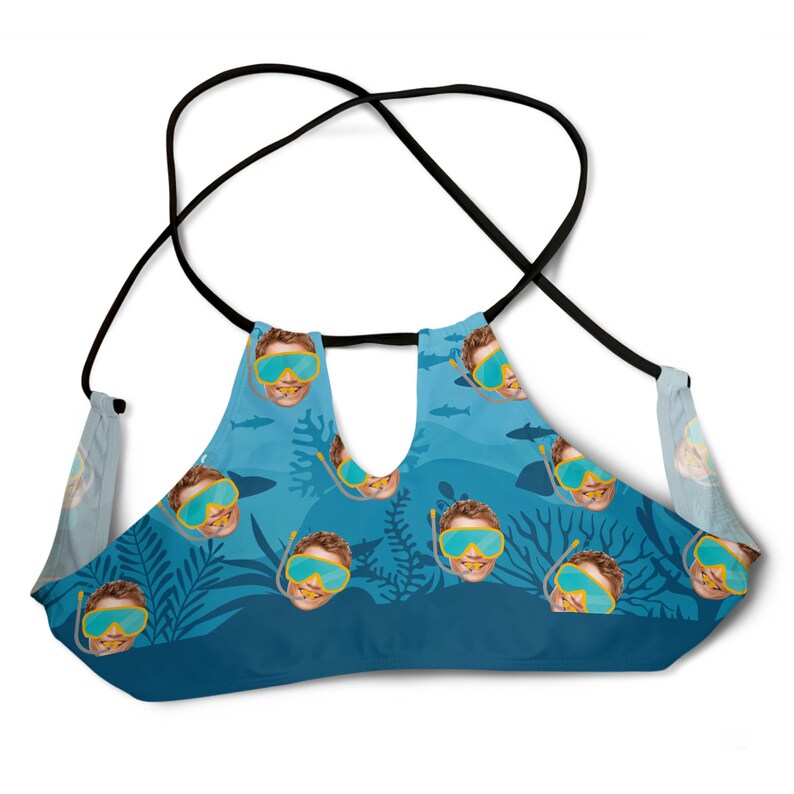 Personalized Women's Swimsuit With Face, Custom Wedding Swimuit, Custom ...