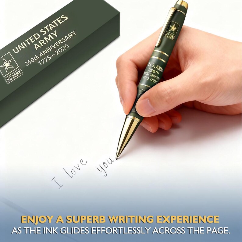 USMC 250th Anniversary Commemorative Pen, Marine Corps Gift - Etsy