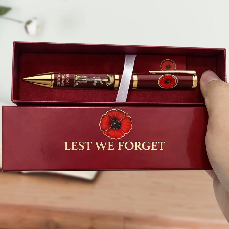 USMC 250th Anniversary Commemorative Pen, Marine Corps Gift - Etsy