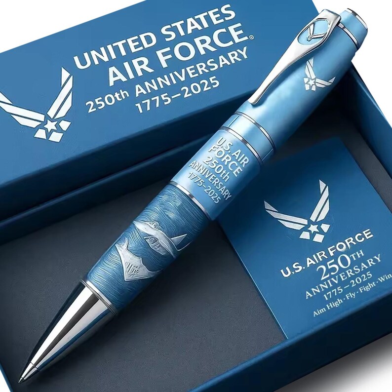 USMC 250th Anniversary Commemorative Pen, Marine Corps Gift - Etsy