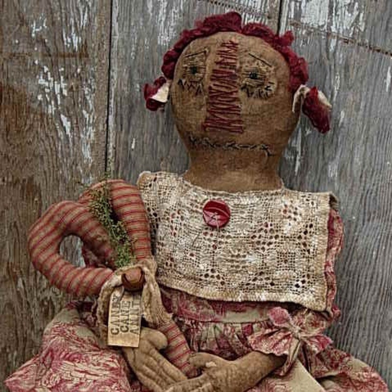 Raggedy Ann Doll - Etsy