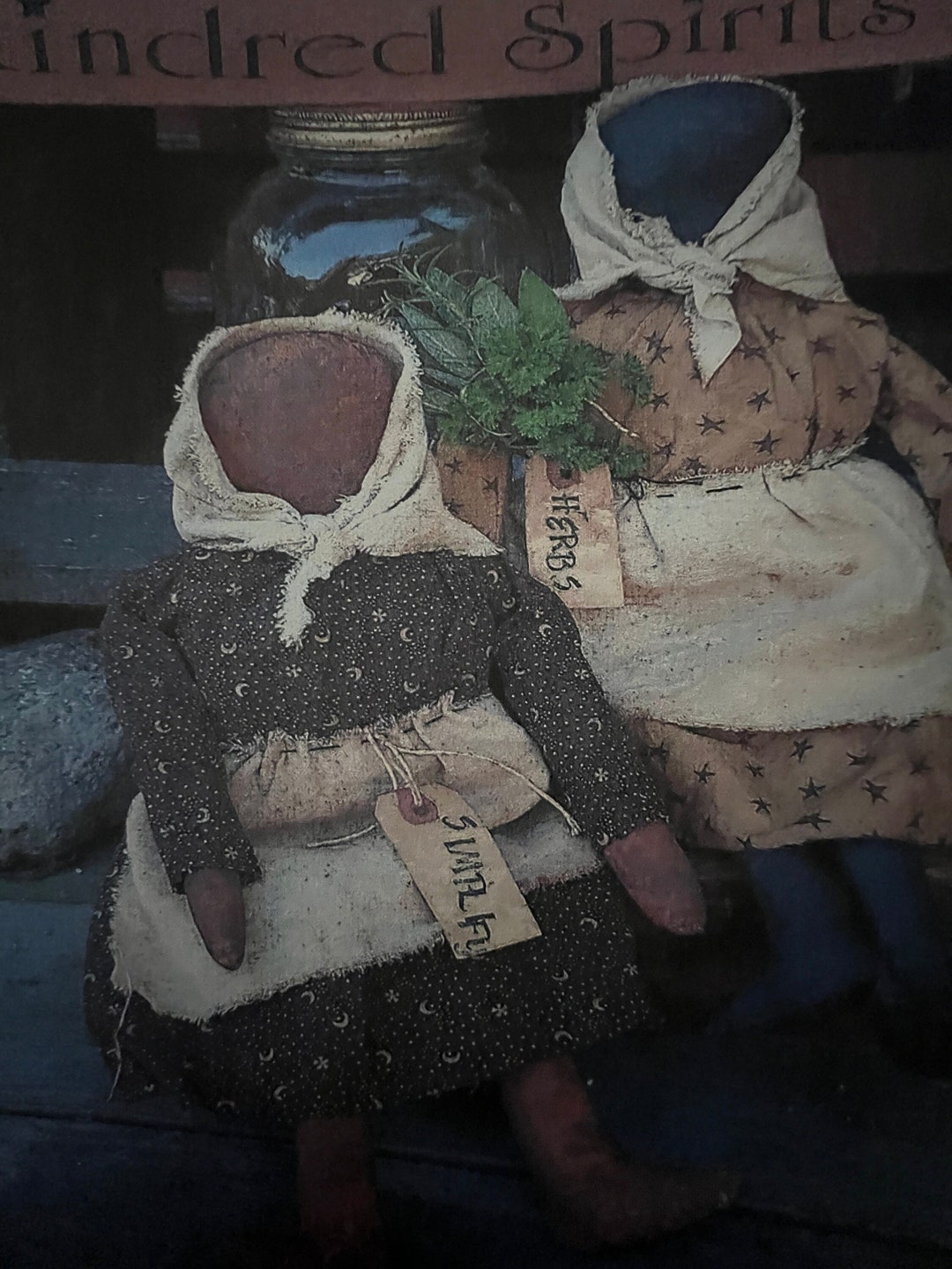 Primitive Prairie Doll Pattern Early Style Prairie Doll Pattern Early ...
