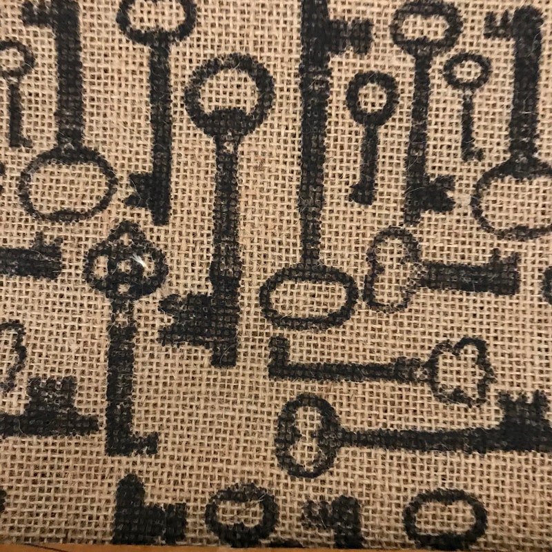 Printed Burlap - Etsy