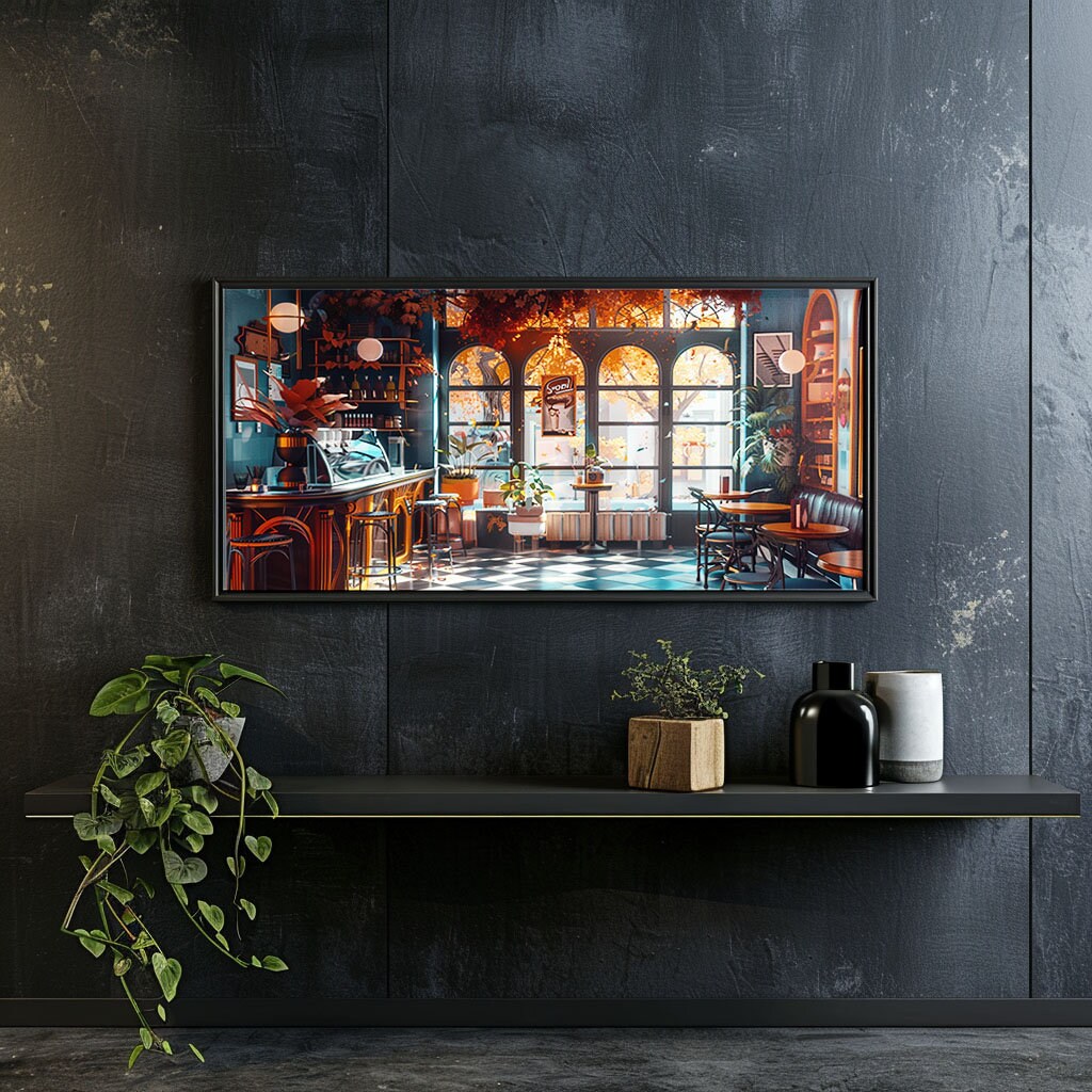 Lofi Style Autumn Cafe Digital Download - Etsy