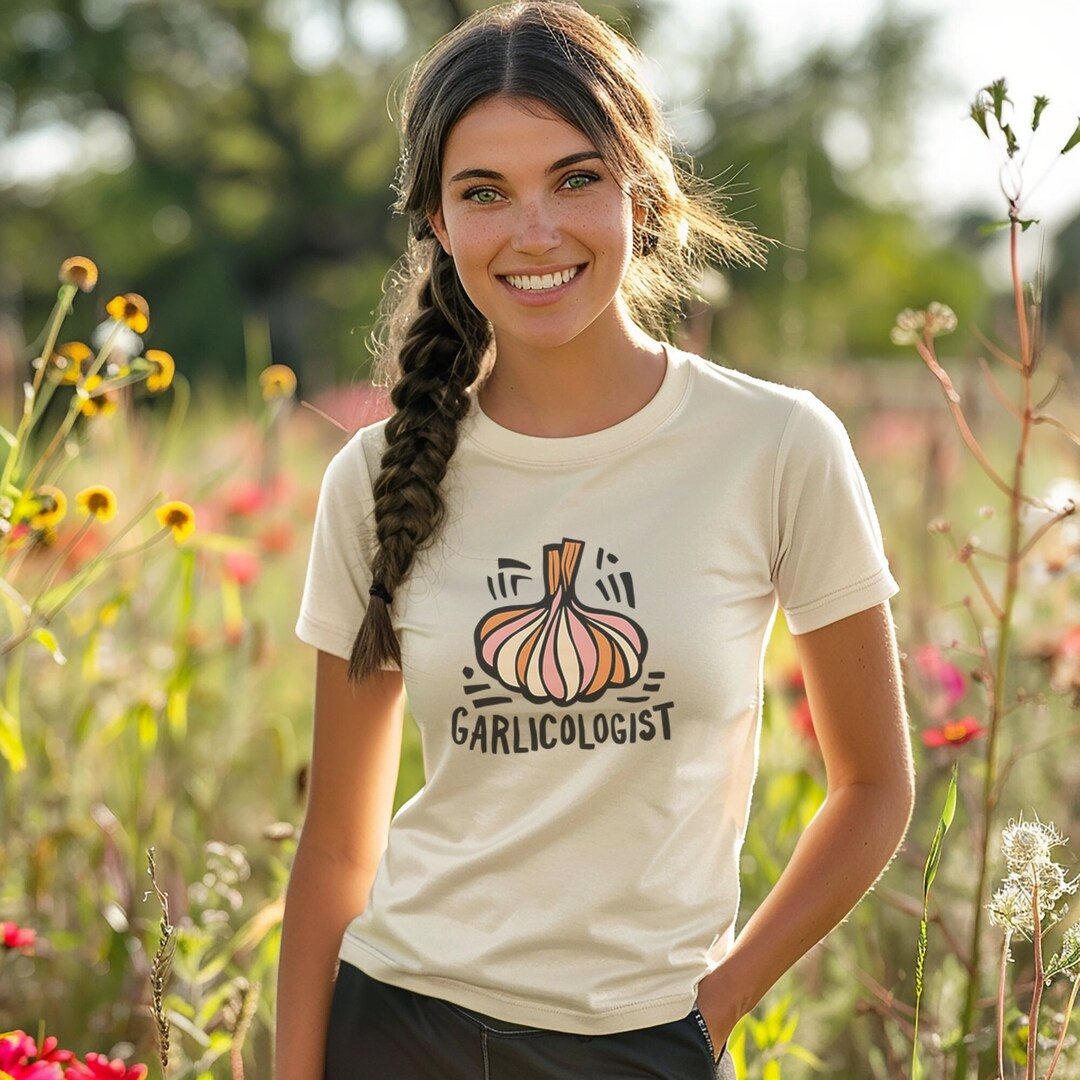 Picasso-inspired Garlic Tee, Quirky Design, Vibrant Garlicologist Shirt ...