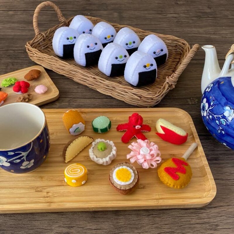 Felt Tea Party Set - Etsy