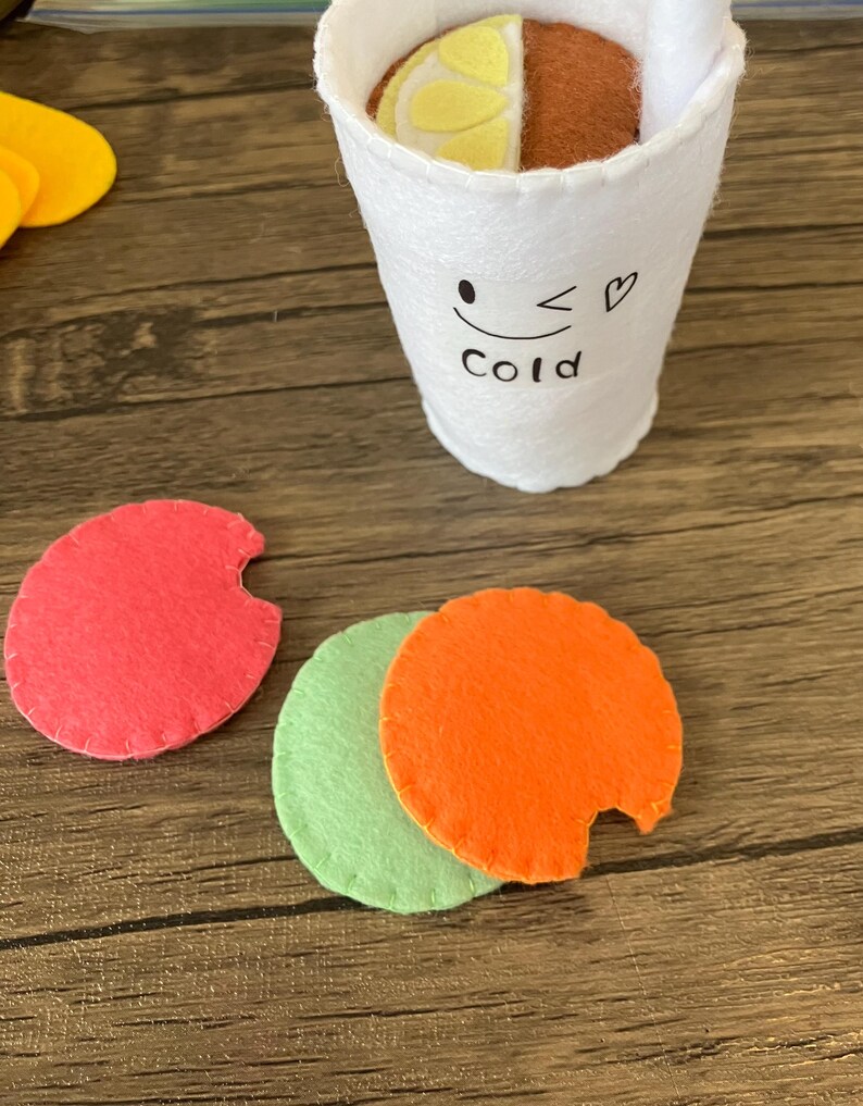 Felt Hamburger Play Food Set | Gift Idea | Pretend Play | Kid’s Gift ...