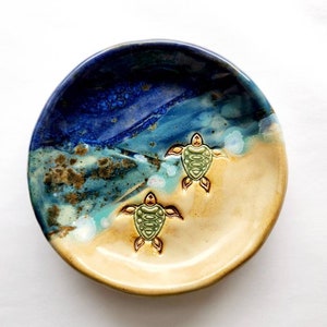 Sea Turtle Side Dish Set - Etsy