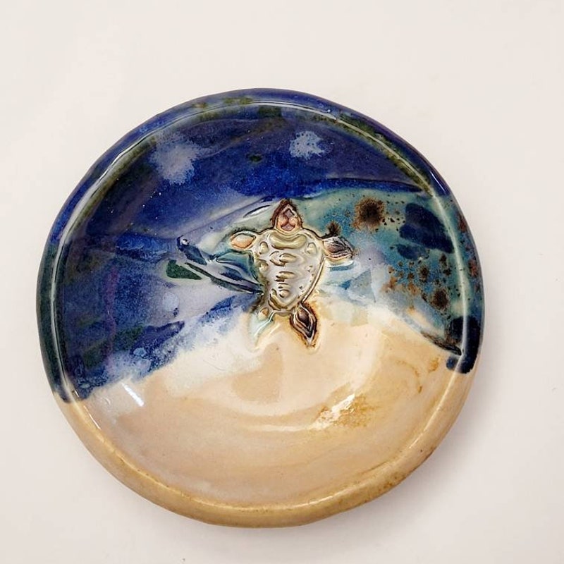 Sea Turtle Dish Pottery - Etsy