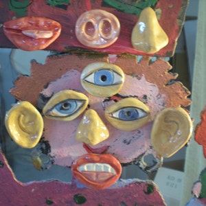 10 Funny Face Fridge Magnets - Etsy