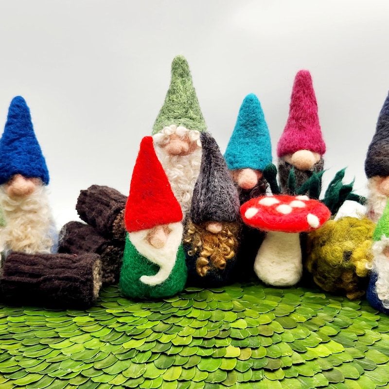 Wool Felt Gnome - Etsy