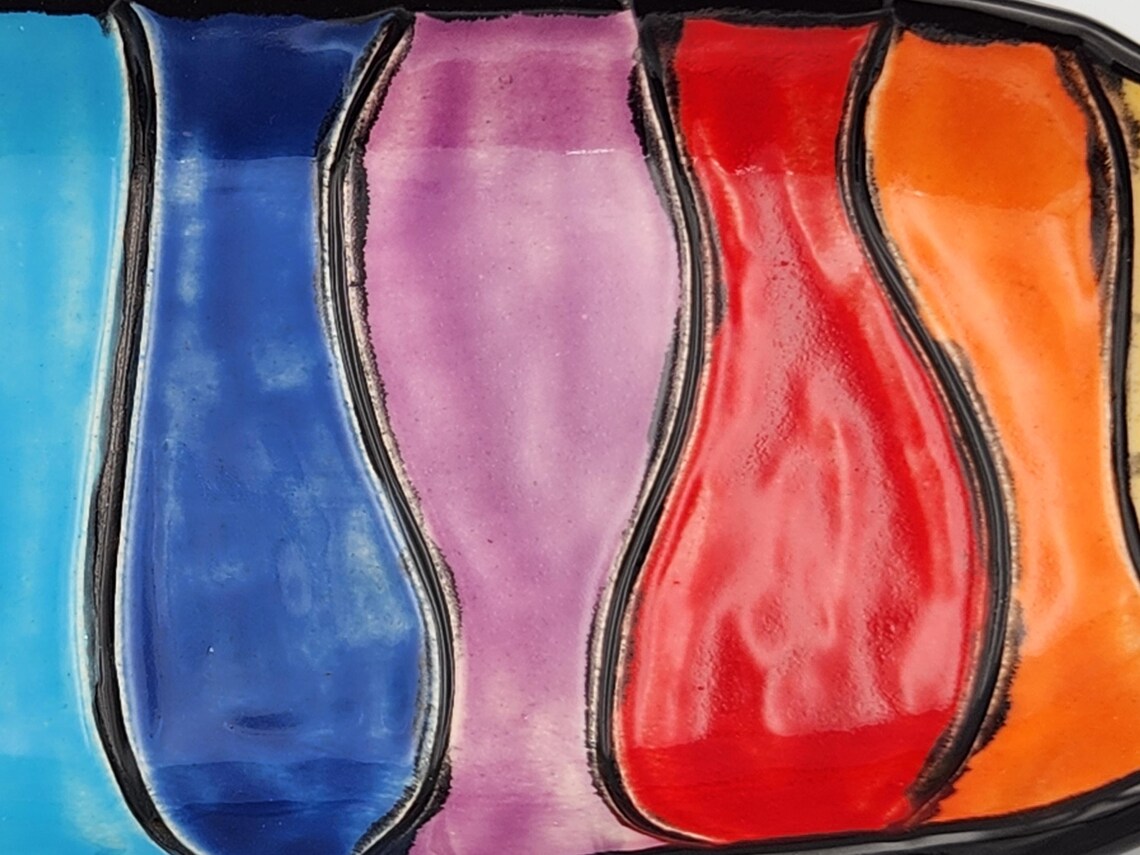 Rainbow Stripes LGBTQ Pride Side Dish Dinnerware - Etsy