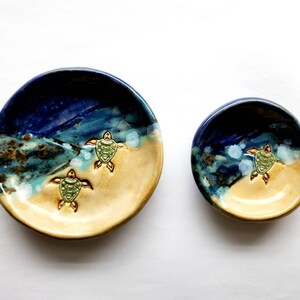Sea Turtle Side Dish Set - Etsy