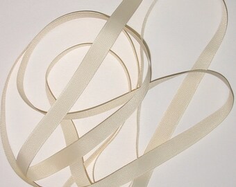 Cream ribbon | Etsy