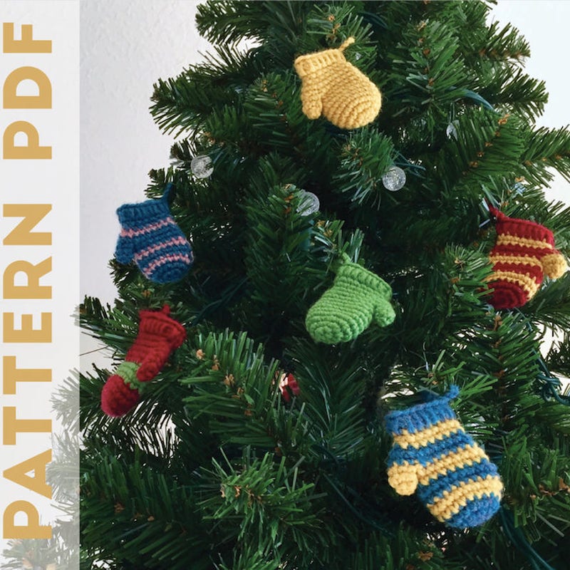 Mitten Garland - Etsy