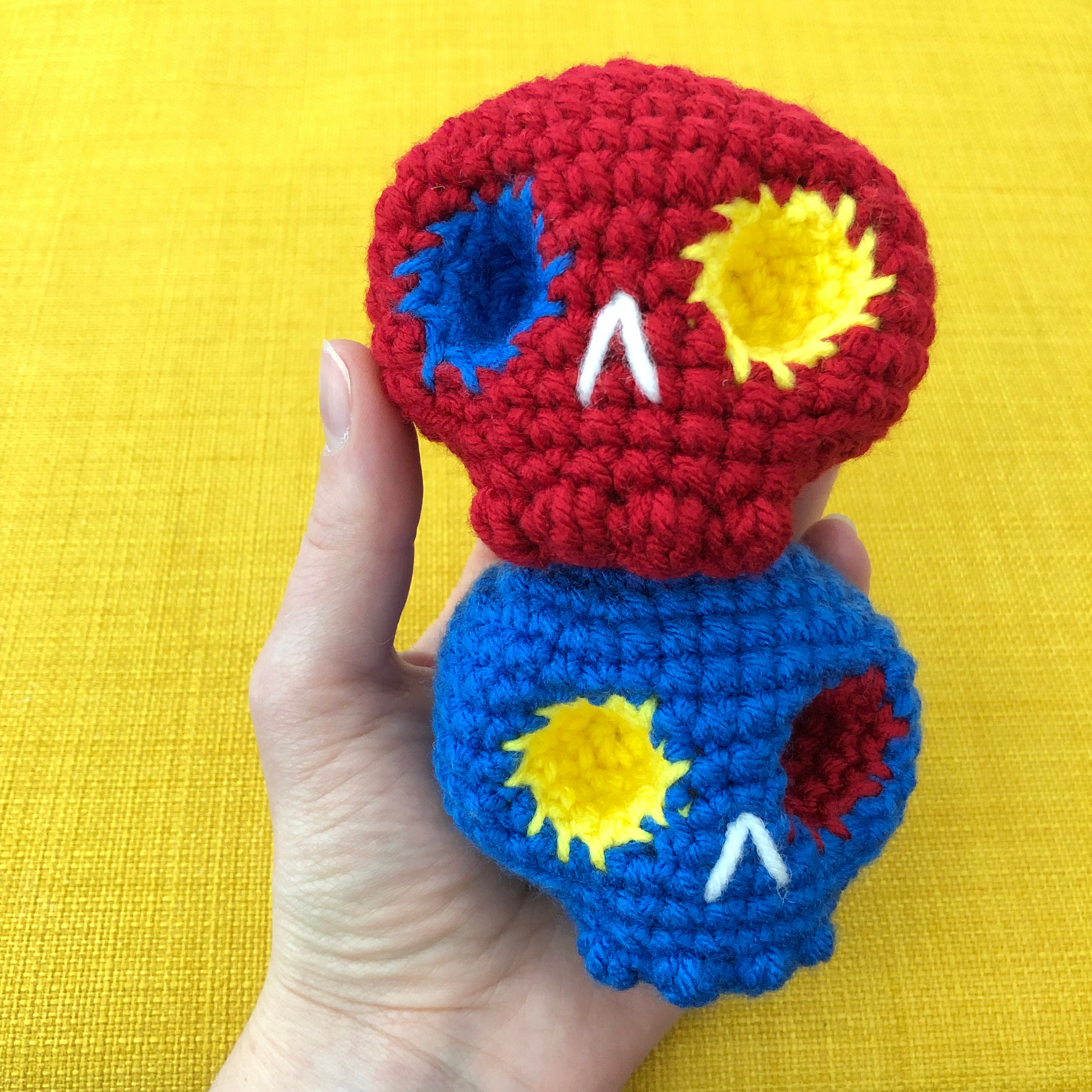 PDF CROCHET PATTERN Skull Amigurumi Human Bones Plushie - Etsy