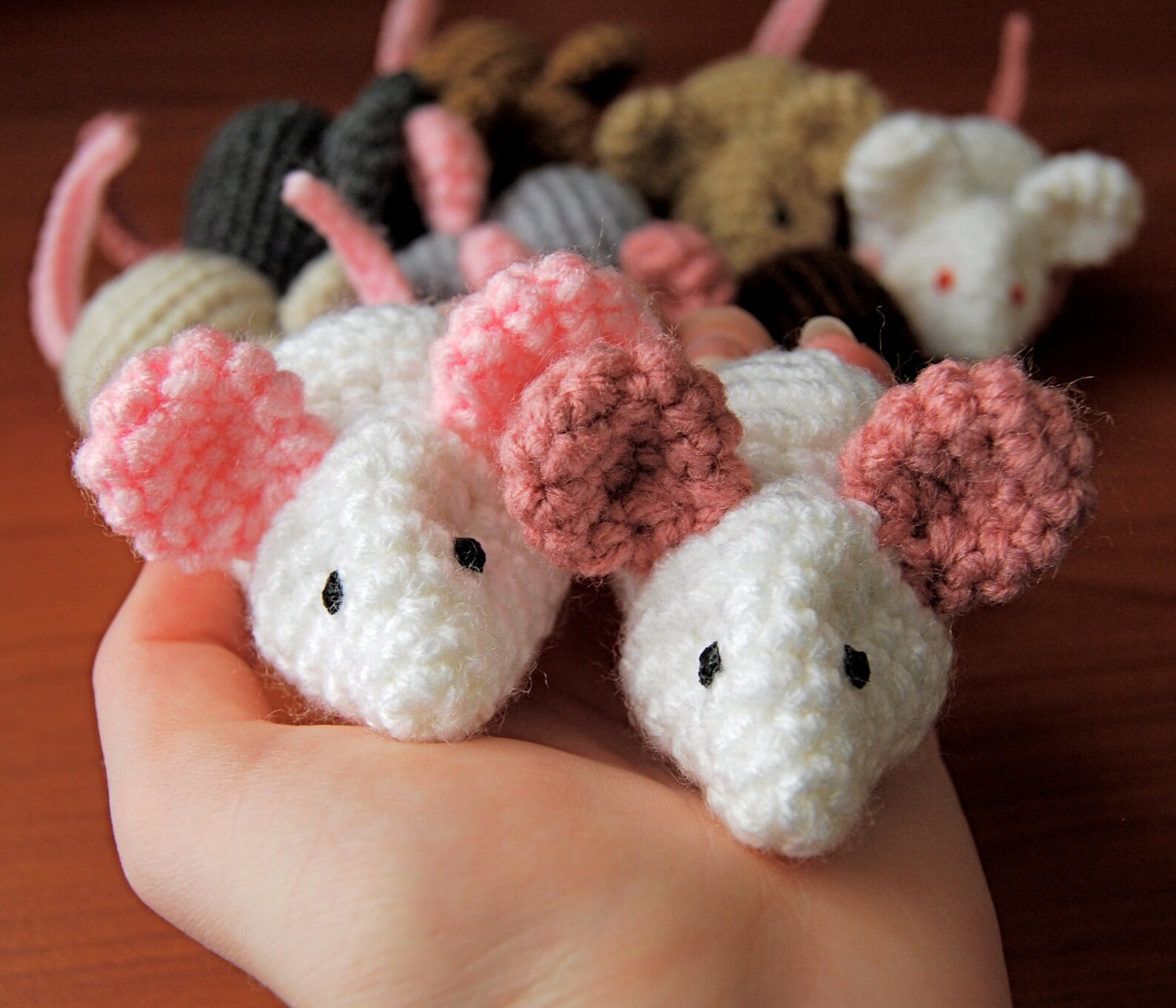 PDF CROCHET PATTERN - Mice - Amigurumi Mouse - Etsy