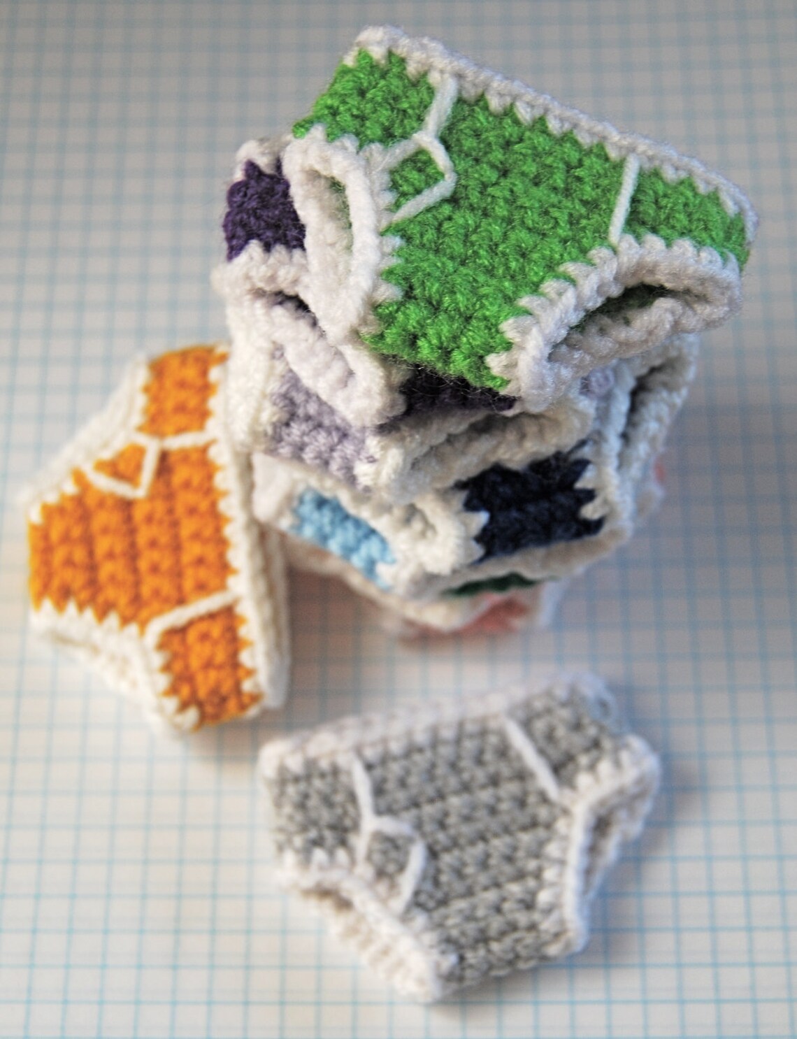 PDF CROCHET PATTERN - Mini Briefs - Amigurumi Underwear - Etsy