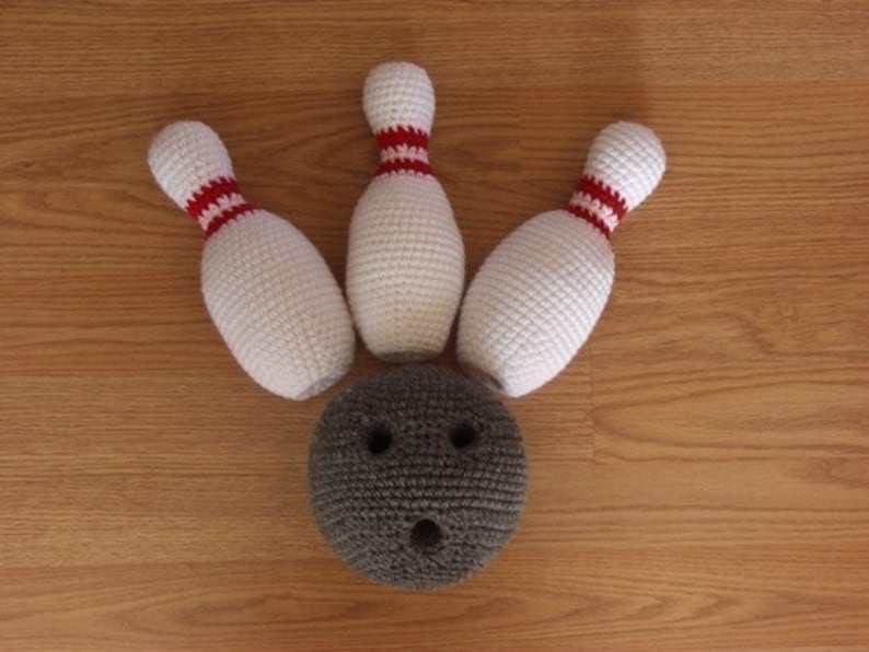 PDF CROCHET PATTERN - Bowling Set - Etsy