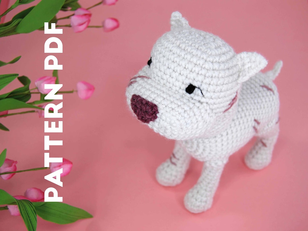 PDF CROCHET PATTERN - Pibble - Pitbull - Kitbull - Etsy