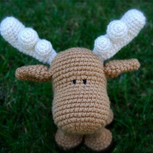 PDF CROCHET PATTERN - Moose Wayne - Etsy