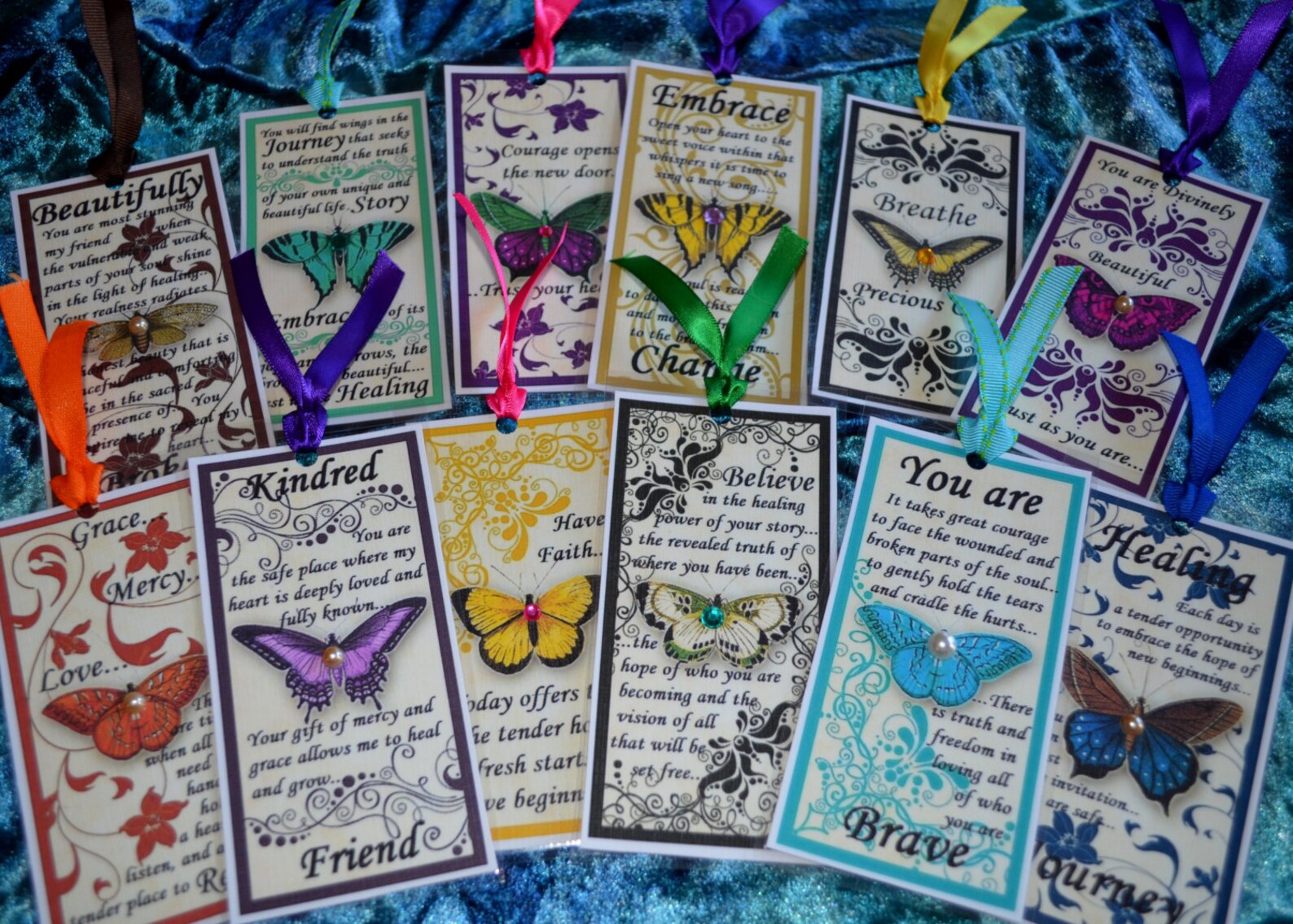 HEALING JOURNEY BOOKMARKS One of Customers Choice Butterfly - Etsy