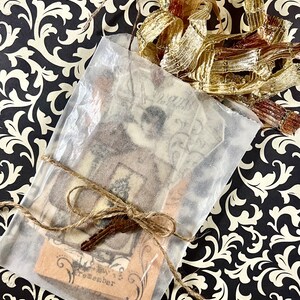 ALTERED BOOK ART Vintage Junk Journal Scrapbook Embellishment Pack Kit ...