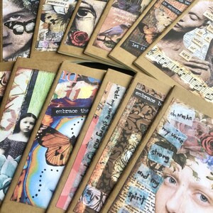 LET IT GO Collage Altered Art Therapy Inspirational Print Collage ...