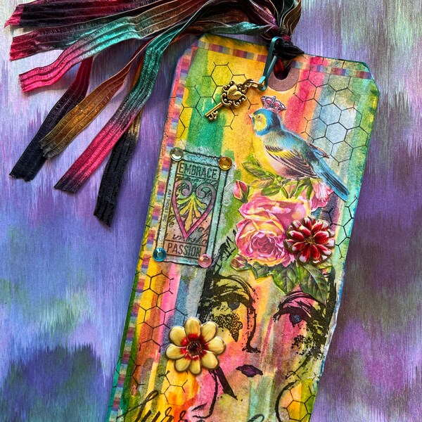 Altered Art Tags - Etsy