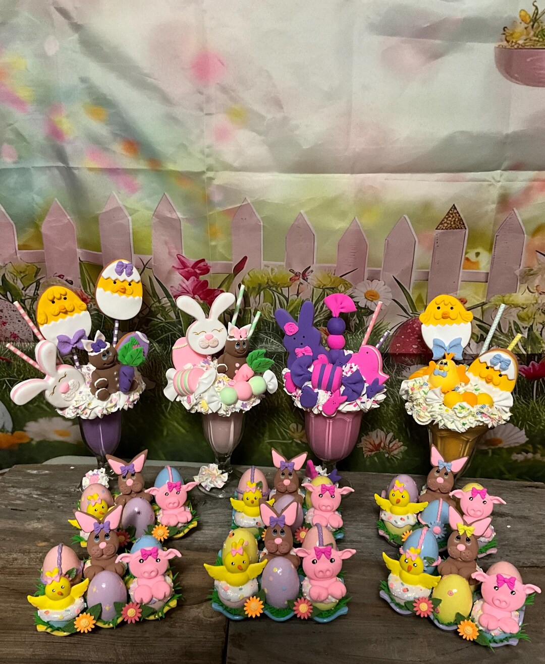 Fake Bake Easter Shakes and Decor - Etsy