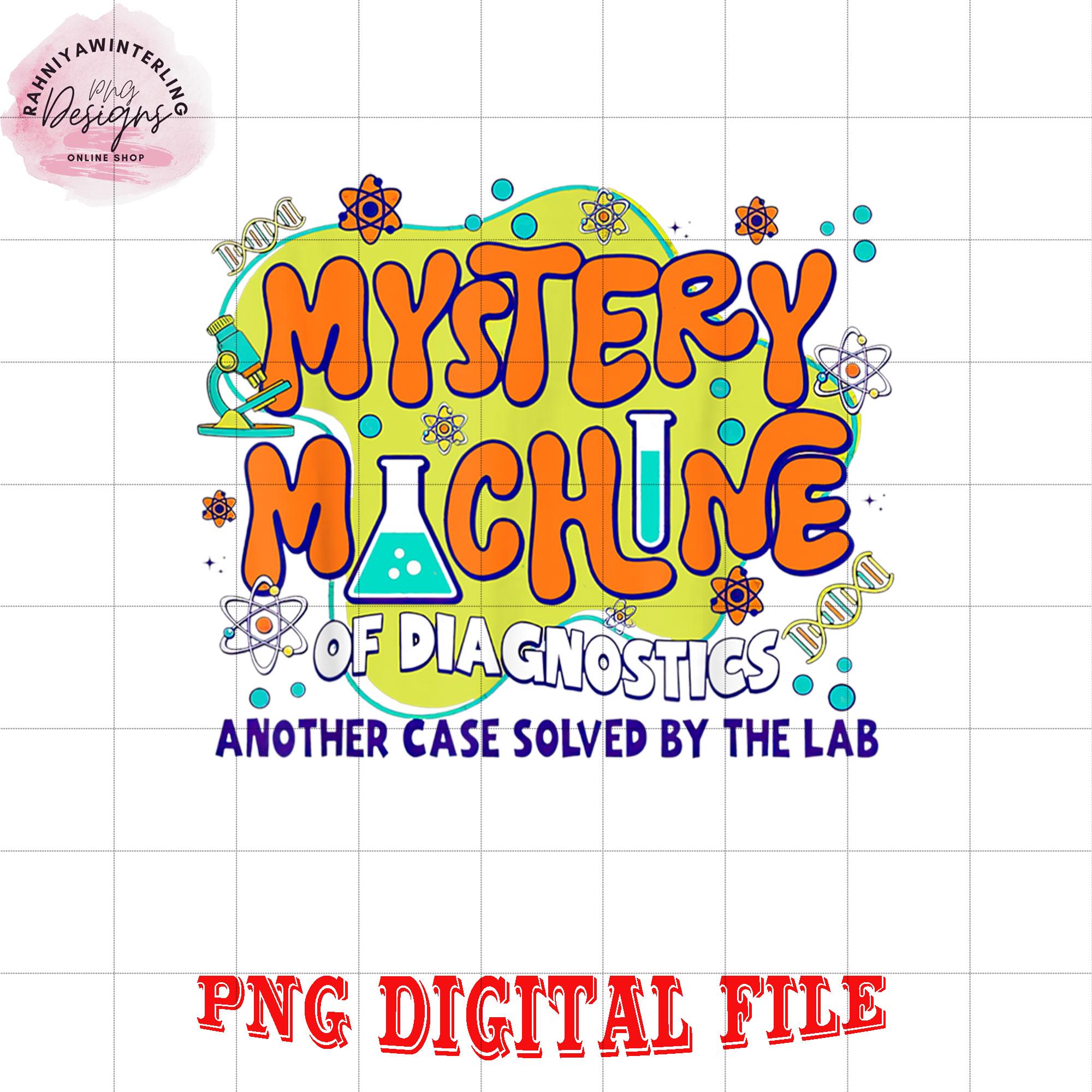 Lab Week 2025 Mystery Machine Png, Mystery Machine of Diagnostics Png ...