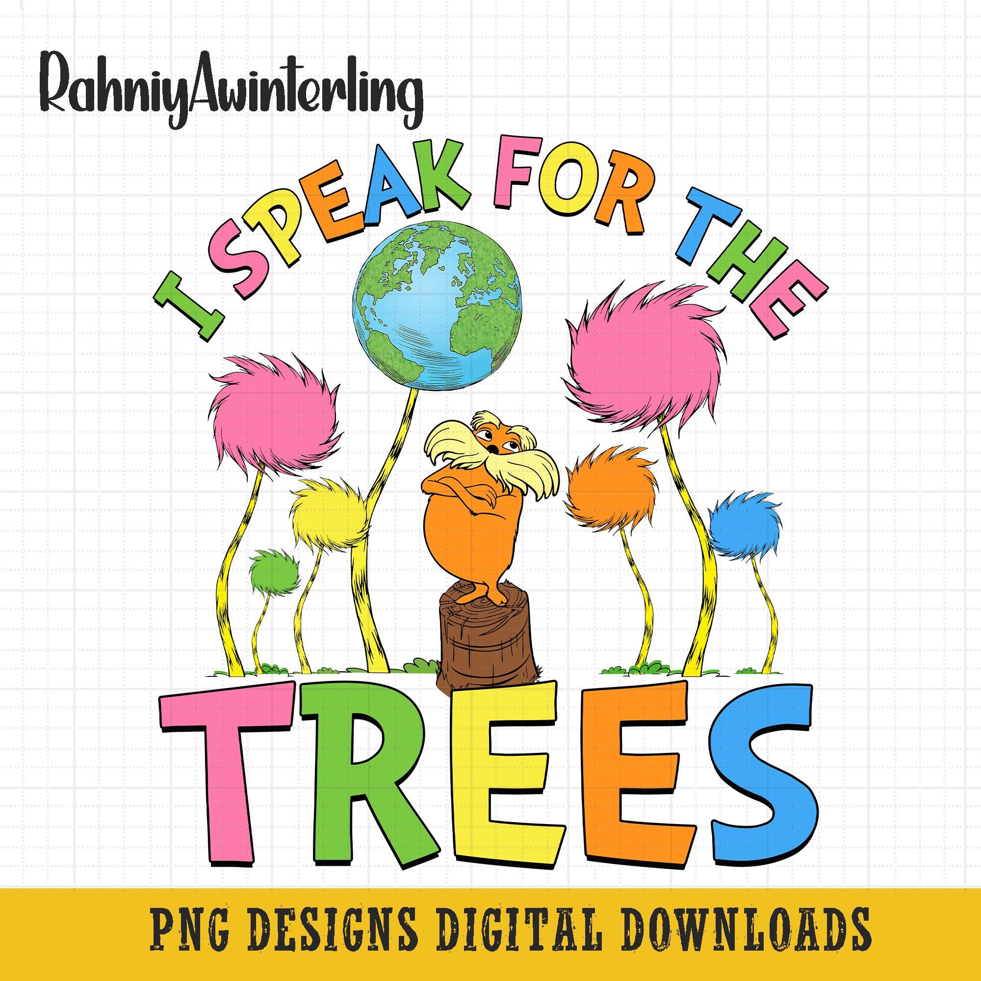 Plantilla De Lorax Para Imprimir