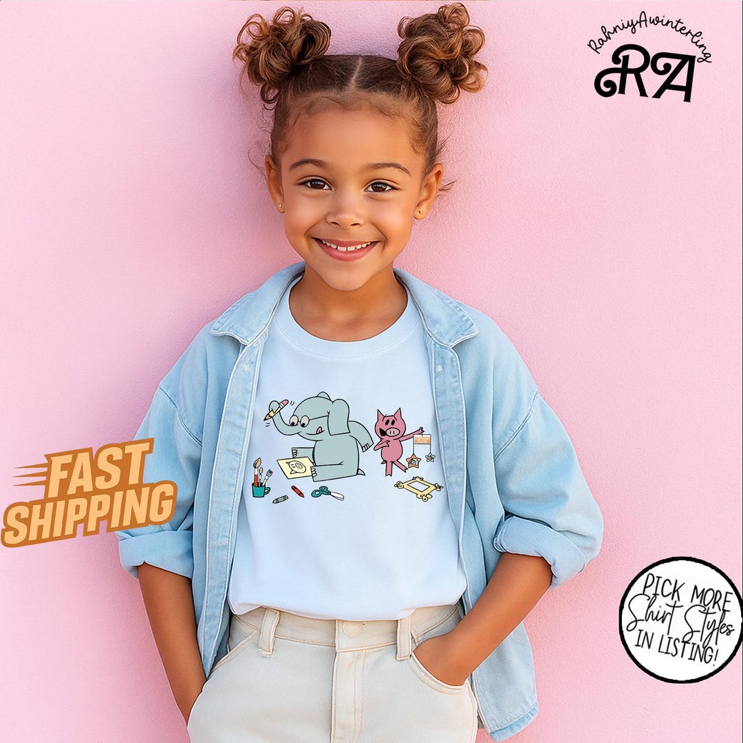 Elephant and Piggie T-shirt, Read More Book Shirt, Good Day to Read ...