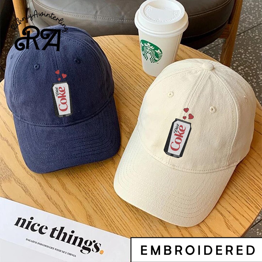 Embroidered Diet Coke Hat, Diet Coke Social Club Dad Hat, I Need A Diet ...