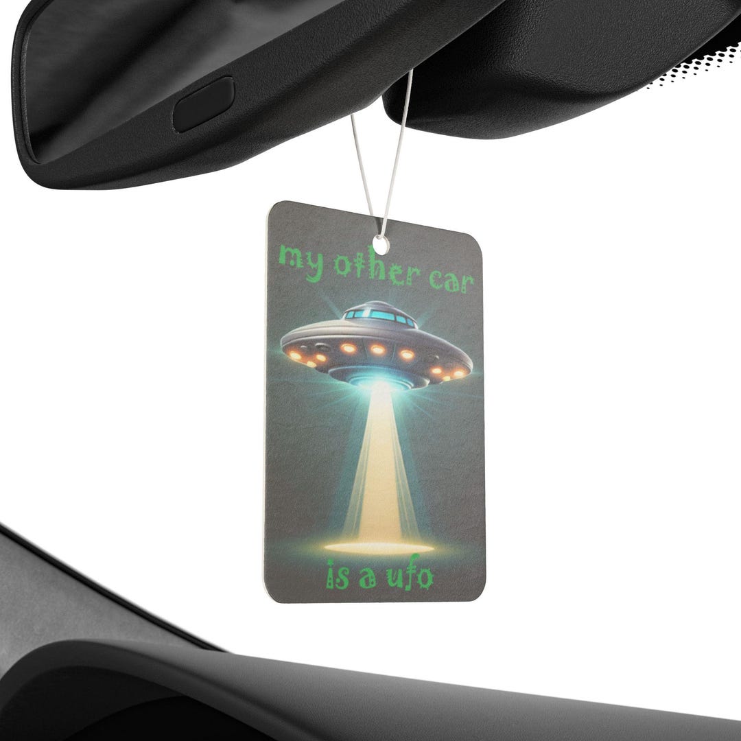Car Air Freshener, UFO Design, Sci-fi Fan Gift, Fun Gift for Drivers ...
