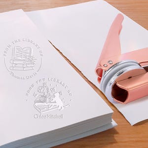 Personalized Book Embosser/from the Library of / Book Embosser/custom ...