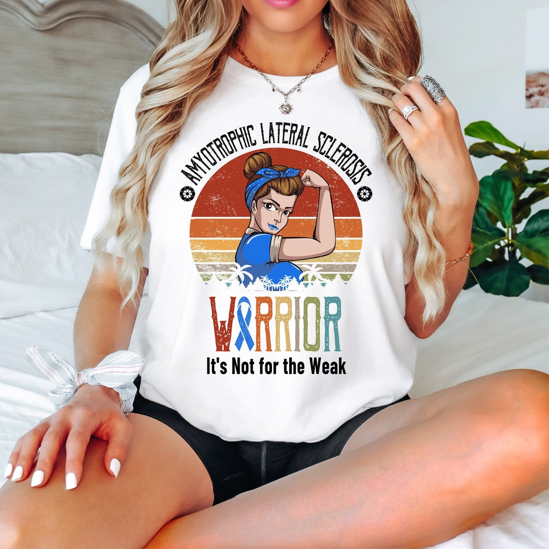 ALS Awareness Warrior T-shirt: Amyotrophic Lateral Sclerosis Support - Etsy