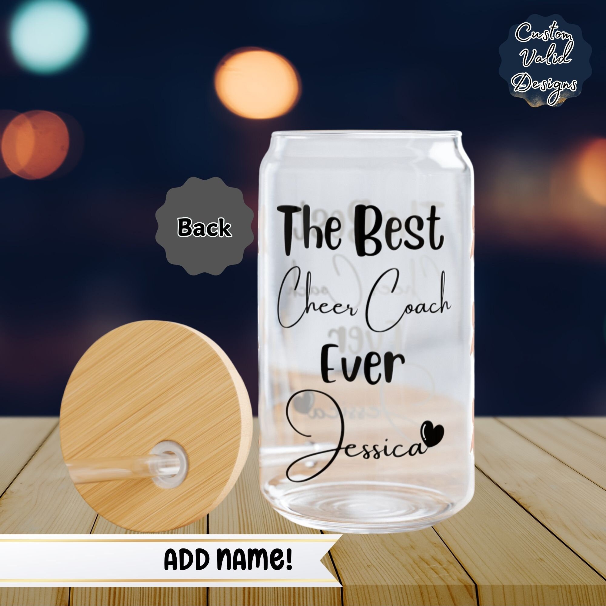 Cheer Coach Gift Personalized End of the Year Gift for Cheerleading ...