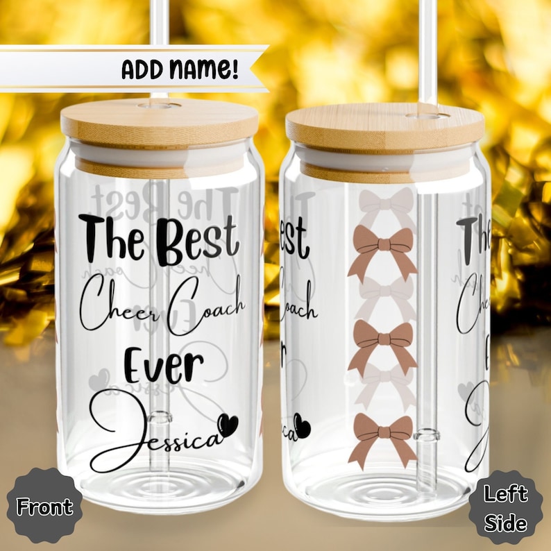 Cheer Coach Gift Personalized End of the Year Gift for Cheerleading ...