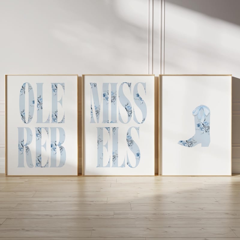 Ole Miss Wall Decor - Etsy