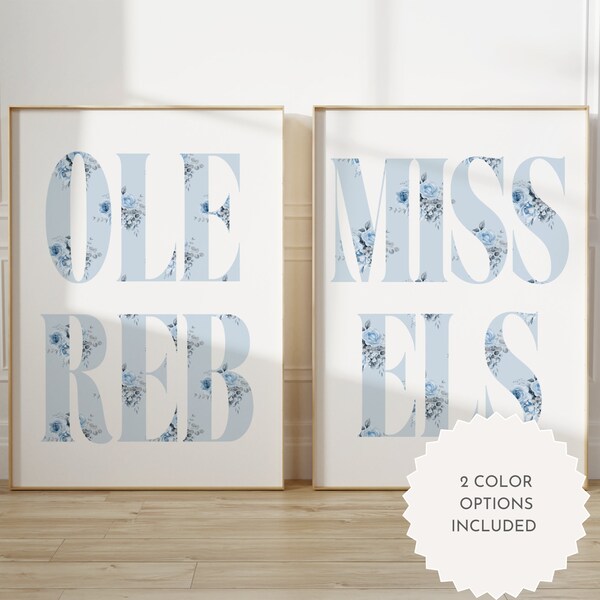 Ole Miss Wall Decor - Etsy