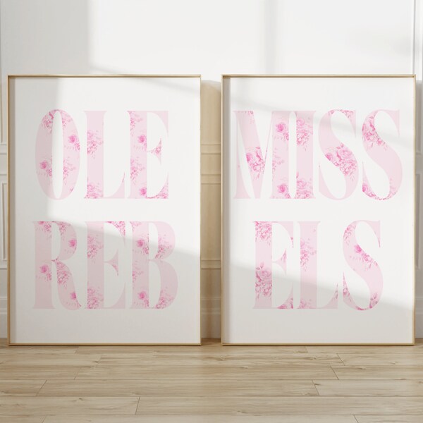 Ole Miss Wall Decor - Etsy