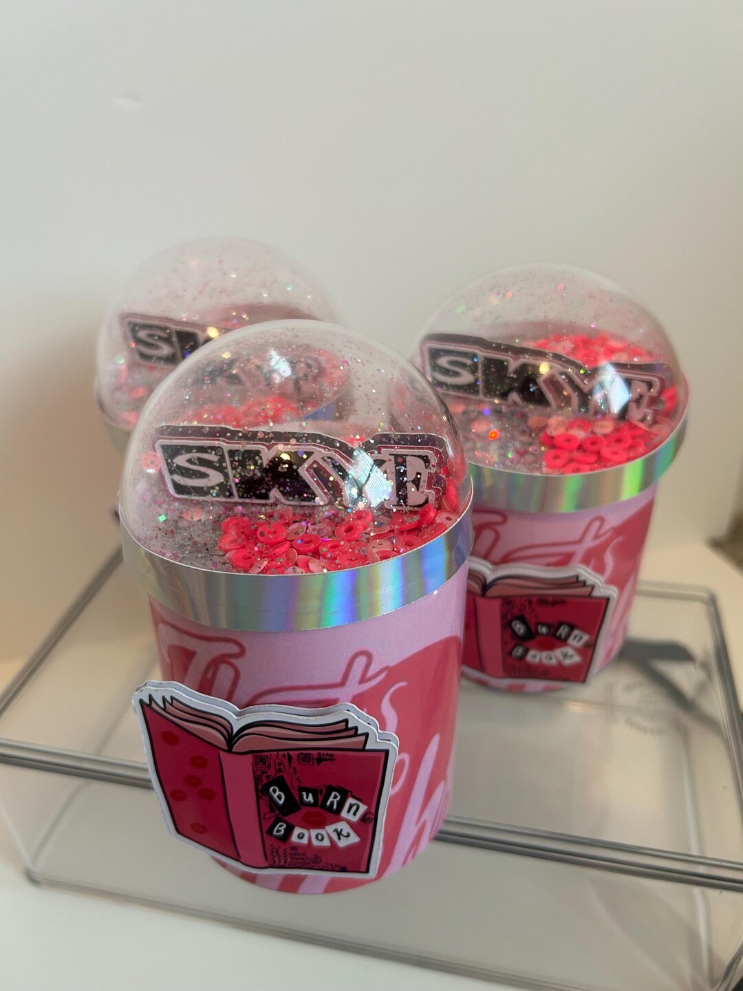 Burn Book Inspired Shaker Pringle Cans - Etsy