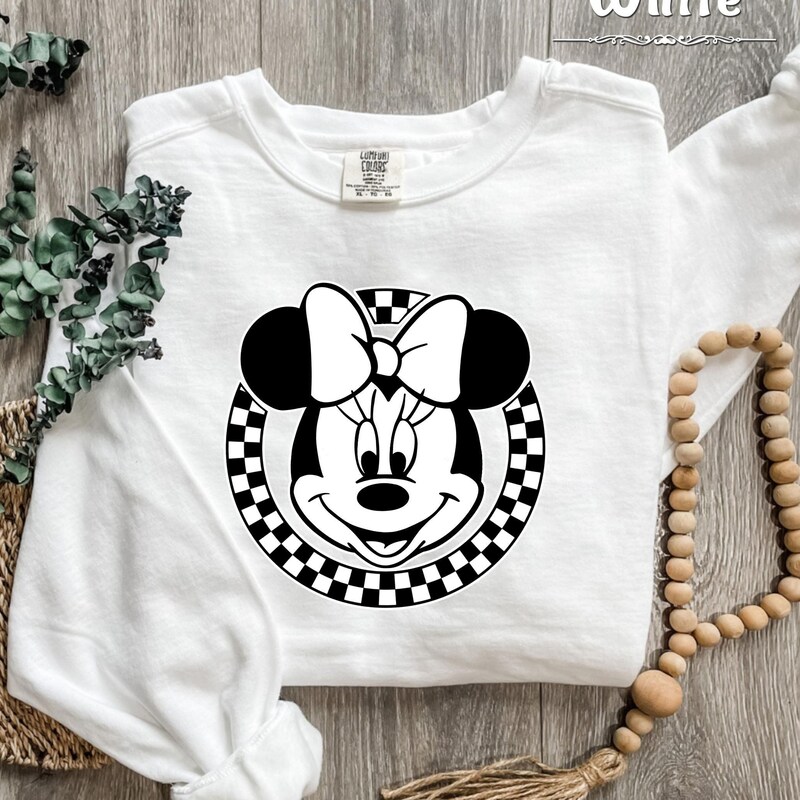 Sweatshirt Minnie Mouse - Etsy