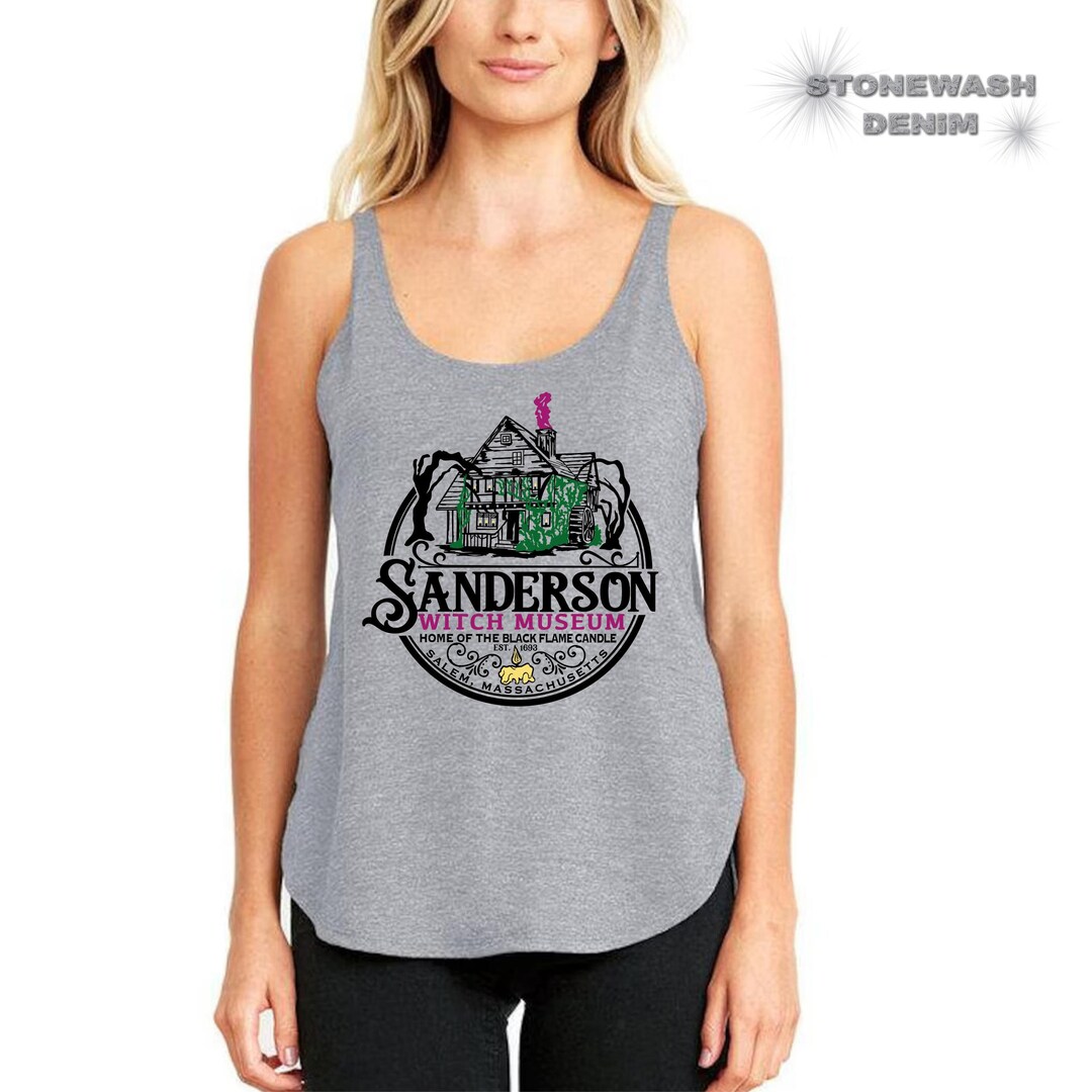 Sanderson Witch Museum Tank Top, Halloween Sanderson Sisters, Witch ...
